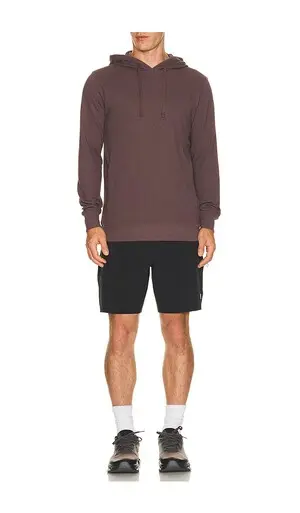 Travis Mathew Cloud Waffle Hoodie In Purple