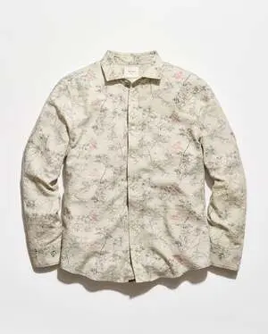 Billy Reid Cardinal Grid Cedar Shirt