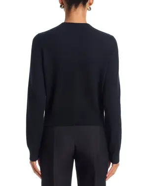 Aqua Snap Closed Cardigan Exclusive - Black