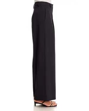 Aqua Slinky Wide Leg Pants Exclusive