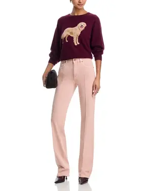 Aqua Cashmere 100% Cashmere Crewneck Sweater Exclusive