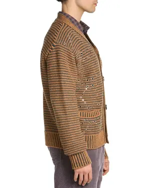 Marni Striped Cardigan