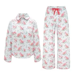 LOVE LETTERS X Layla Long Pj Set - Blue