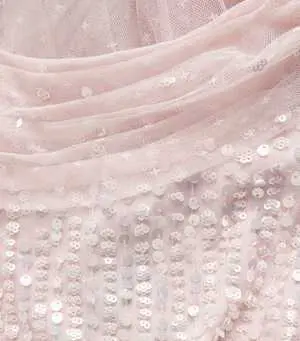 NEEDLE & THREAD Moonlight Sequin Maxi Dress