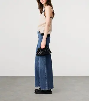 Maje Stretch Wide-leg Jeans