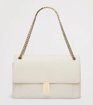 TOM FORD Large Leather Shoulder Bag