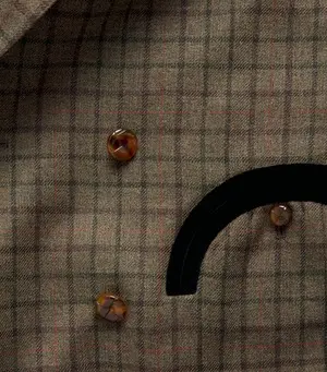 BLAZÉ MILANO Virgin Wool-cashmere Check Everyday Blazer