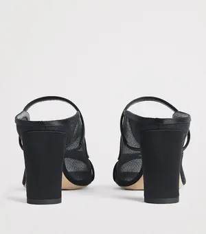 MALONE SOULIERS Mesh Norah Heeled Sandals