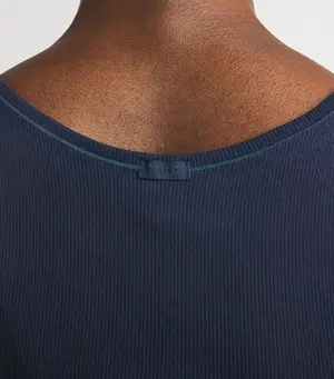 SKIMS Cotton Ribbed Cropped Tank Top