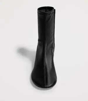 Bottega Veneta Leather Heeled Ankle Boots