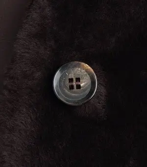 Kiton Shearling Cape