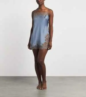 Carine Gilson Silk Lace Nightdress
