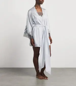 Carine Gilson Short Silk Cérès Robe