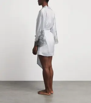 Carine Gilson Short Silk Cérès Robe