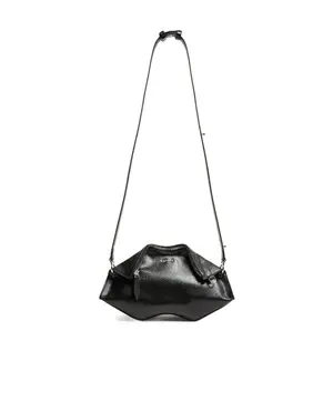 Alexander McQueen Manta Clutch Bag - Black