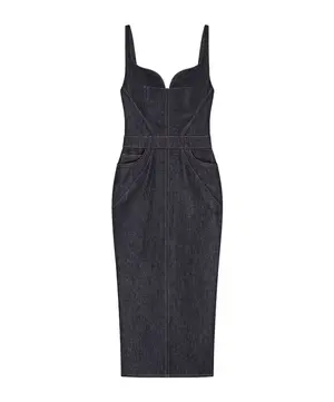 Givenchy Denim Dress - Black
