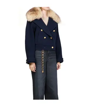 Chloé Collared Long-sleeved Coat