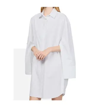 Loewe Lapel Long-sleeved Dress