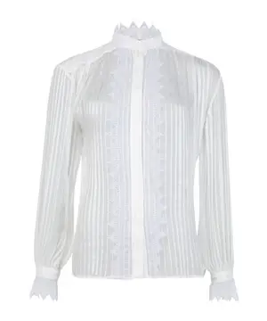 Chloé Long Sleeve Shirt - White
