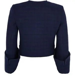 Chloé Crew Neck Long-sleeved Casual Jacket