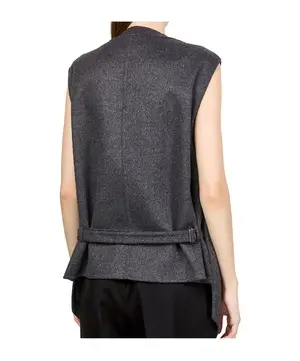 Bottega Veneta V-neck Sleeveless Vest