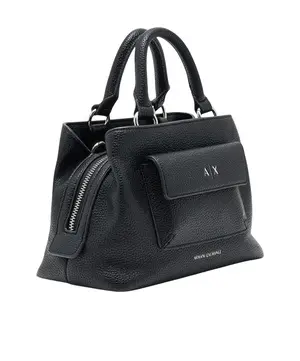 Armani Exchange Logo-detail Pocket Tote Bag