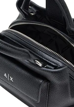 Armani Exchange Logo-detail Pocket Tote Bag