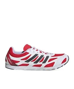 ADIDAS ORIGINALS Adidas Adizero Pr Lace-up Sneakers - Cloud White/pure Ruby Red/core Black