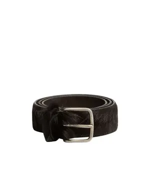 THE ROW Buckle Belt - Black