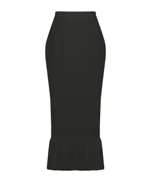 Posse Matilda Column Skirt - Black