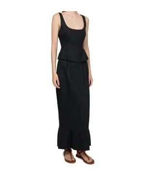 Posse Matilda Column Skirt - Black