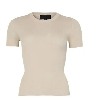 NILI LOTAN Short-sleeved T-shirt - Nude