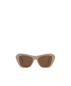 Fendi Logo Sunglasses - Brown