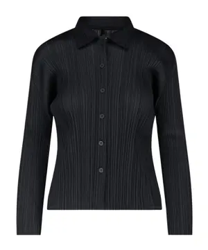 Issey Miyake Pleated Button-up Shirt