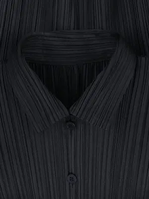 Issey Miyake Pleated Button-up Shirt