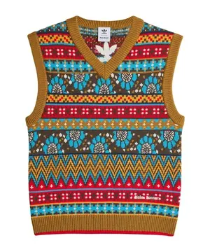 ADIDAS ORIGINALS X Wales Bonner Knitted Vest - Multi-color