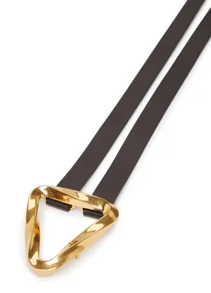 Bottega Veneta Triangle Buckle Belt