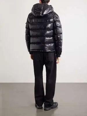 Moncler Maya Quilted Shell Down Jacket - Black