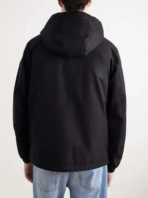 Moncler Shell-trimmed Twill Down Jacket