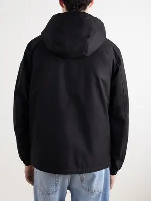Moncler Shell-trimmed Twill Down Jacket