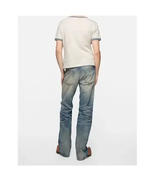 Acne Studios Graphic T-shirt - Off-white/grey Blue