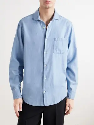 Frescobol Carioca Emilio Cotton-twill Shirt