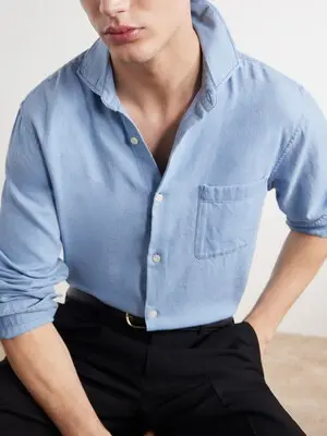 Frescobol Carioca Emilio Cotton-twill Shirt