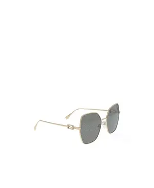 Fendi Baguette Logo Butterfly Frame Sunglasses