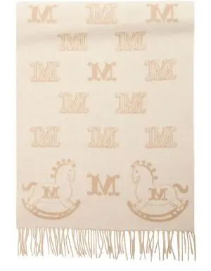 Max Mara Scarf With M Print