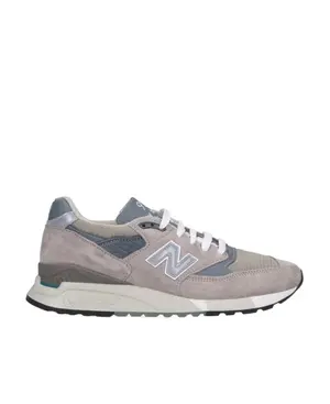 NEW BALANCE 998 Core Lace-up Sneakers - Gray