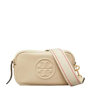 Tory Burch Mini Miller Soft Crossbody Bag - Light Stone