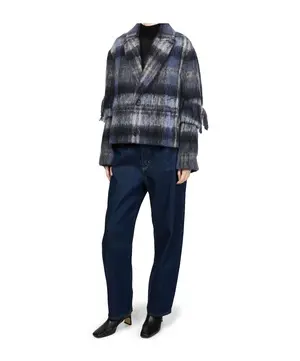 Loewe Jacket In Mohair And Wool Blend