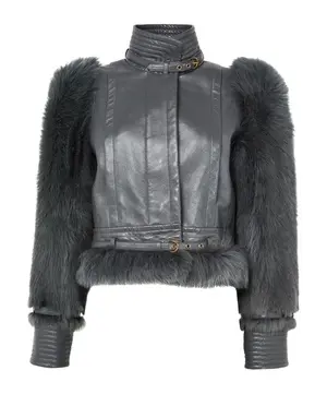 Chloé Leather Jacket - Black