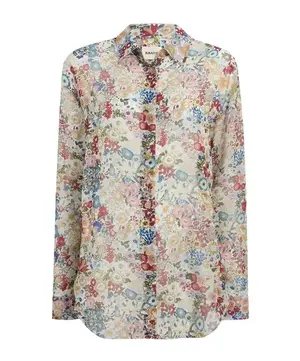 Khaite Goya Long Sleeved Shirt - Nude
